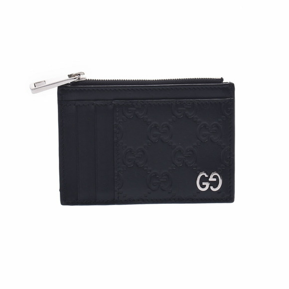 Gucci | Bags | Gucci Guccissima Wallet Black Leather Pass | Poshmark